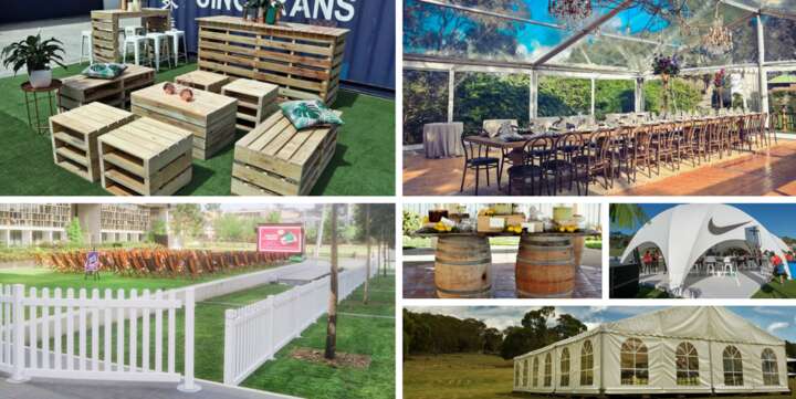 EVENT furniture & marquees for SALE