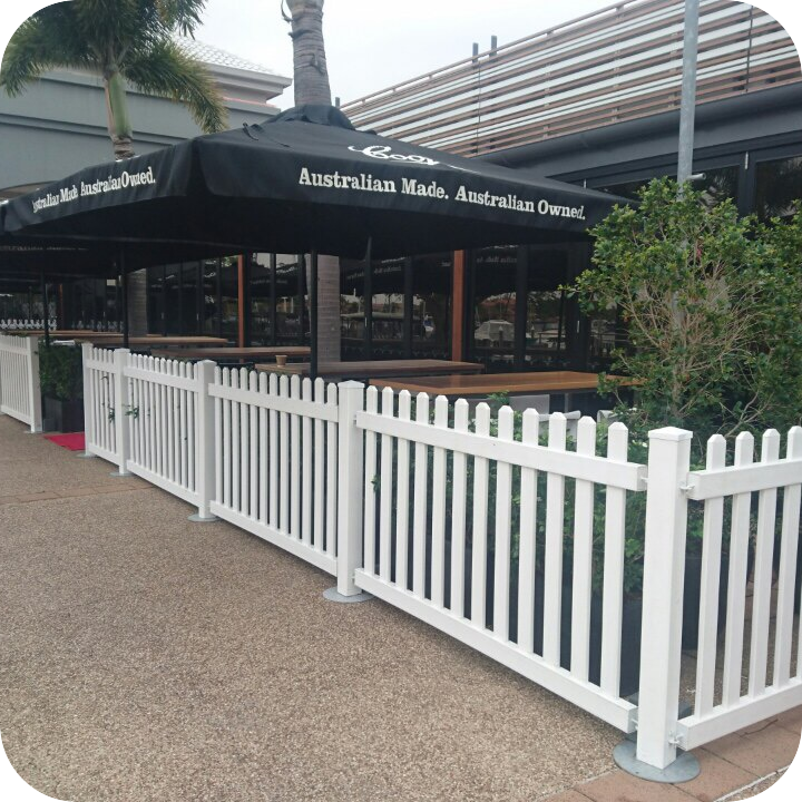 PVC Picket Fence SALE | Portable temporary PVC fencing panels for sale ...