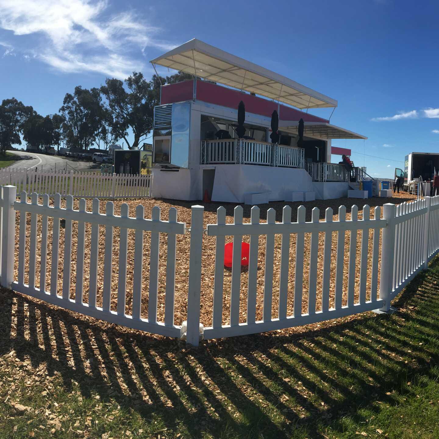 PVC Picket Fence SALE | Portable temporary PVC fencing panels for sale ...