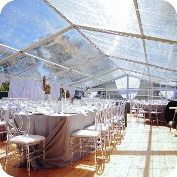 Marquee Hire Sunshine Coast | Quality Clear & White Marquee Hire