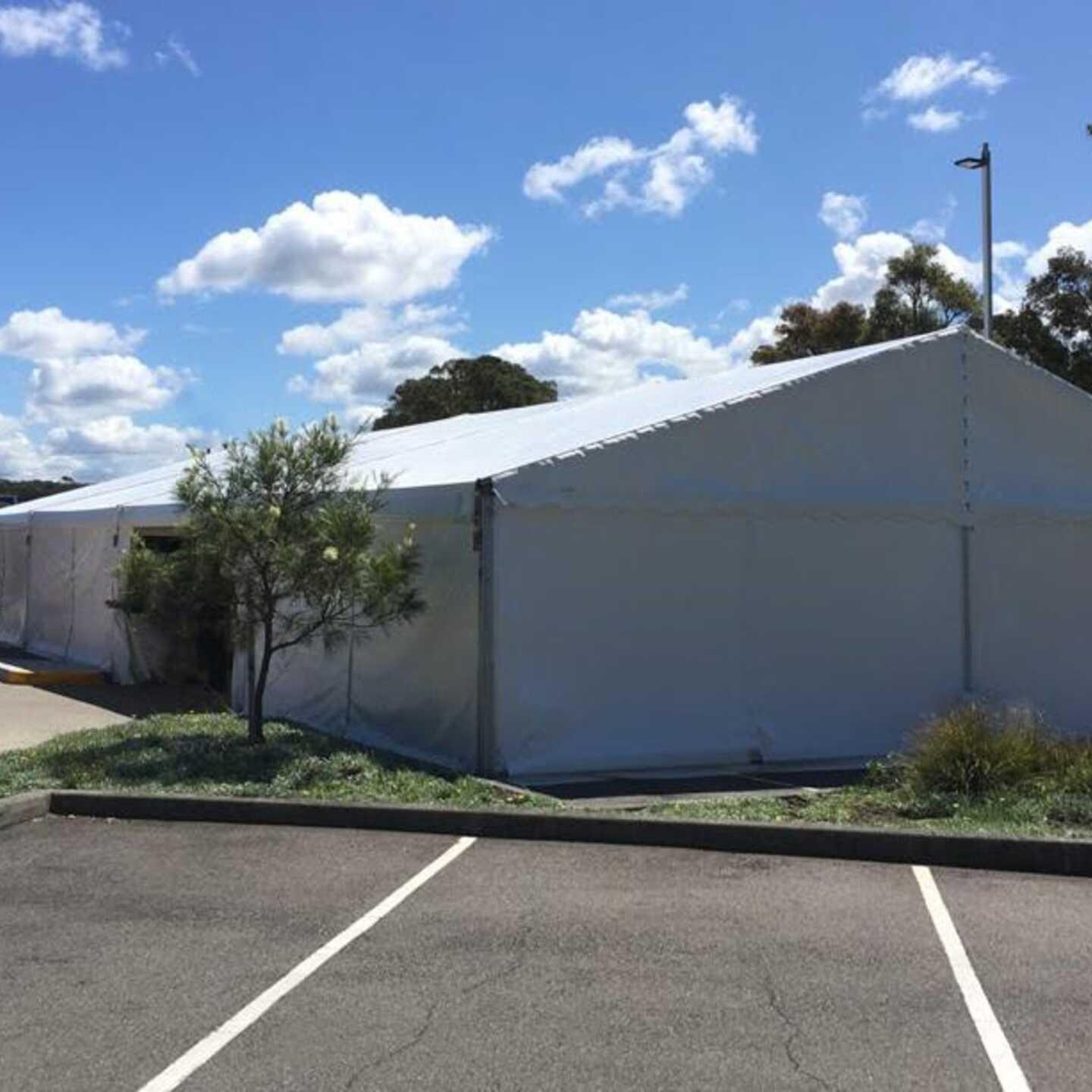 Emergency marquee structures & shelters for HIRE